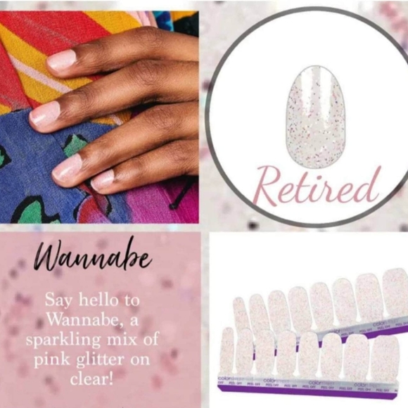 Color Street | Makeup | Nwt Color Street Retired Set Wannabe | Poshmark